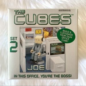 Cube Figures | Other | The Cubes Set 2 Joe Discontinued | Poshmark